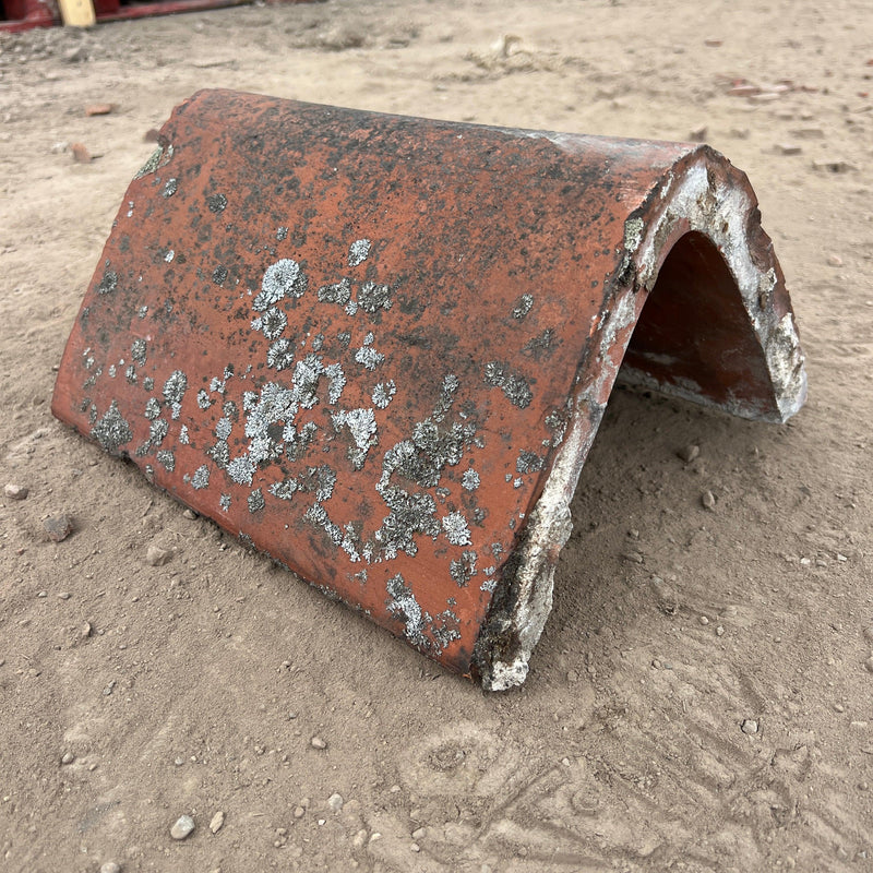 Reclaimed Red Triangle Ridge Roof Tile | Roofing Supplies | Roof Tiles ...