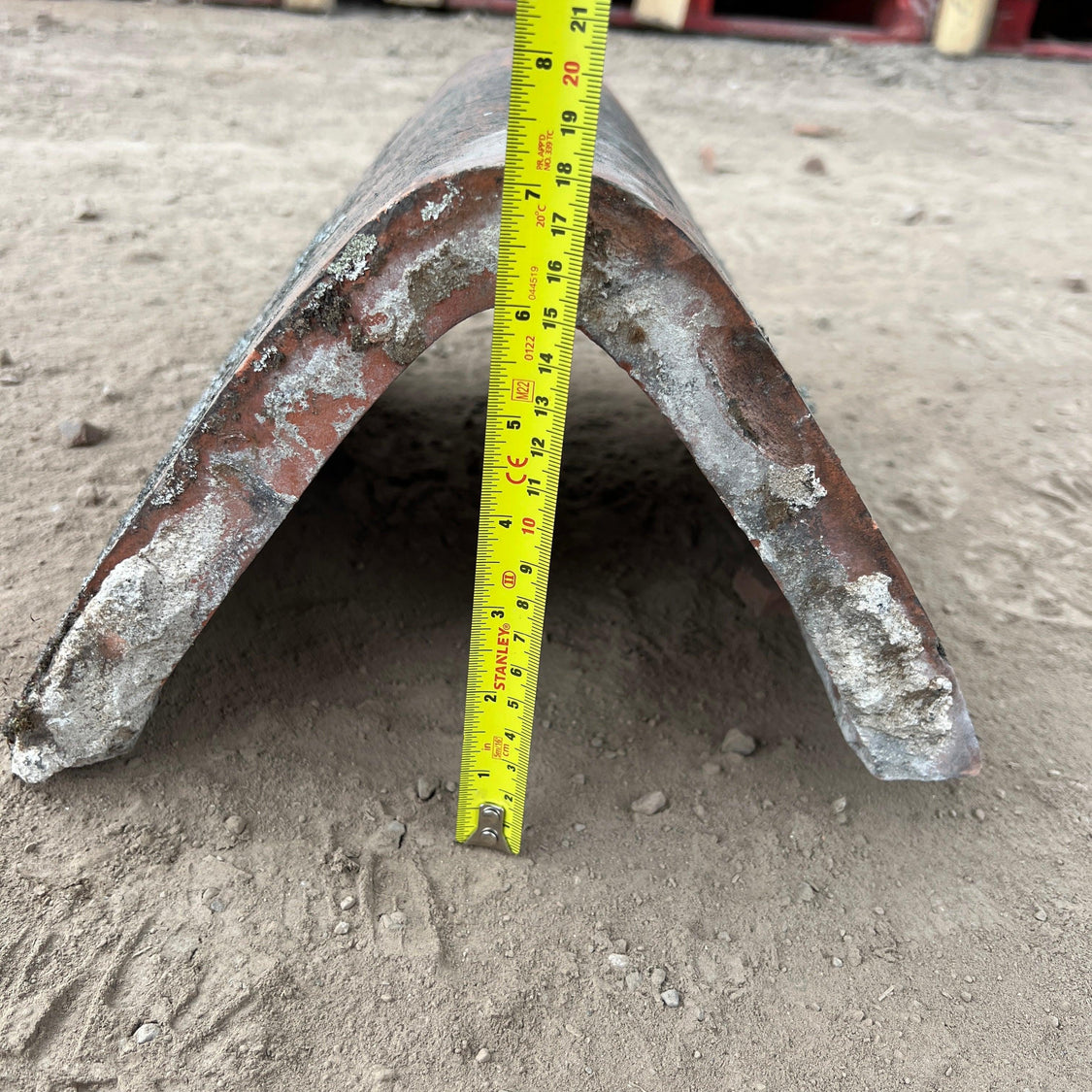 Reclaimed Red Triangle Ridge Roof Tile | Roofing Supplies | Roof Tiles ...