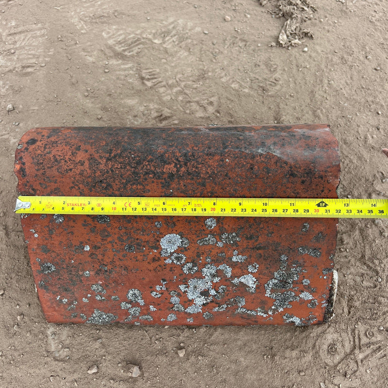 Reclaimed Red Triangle Ridge Roof Tile | Triangle Roof Tiles ...