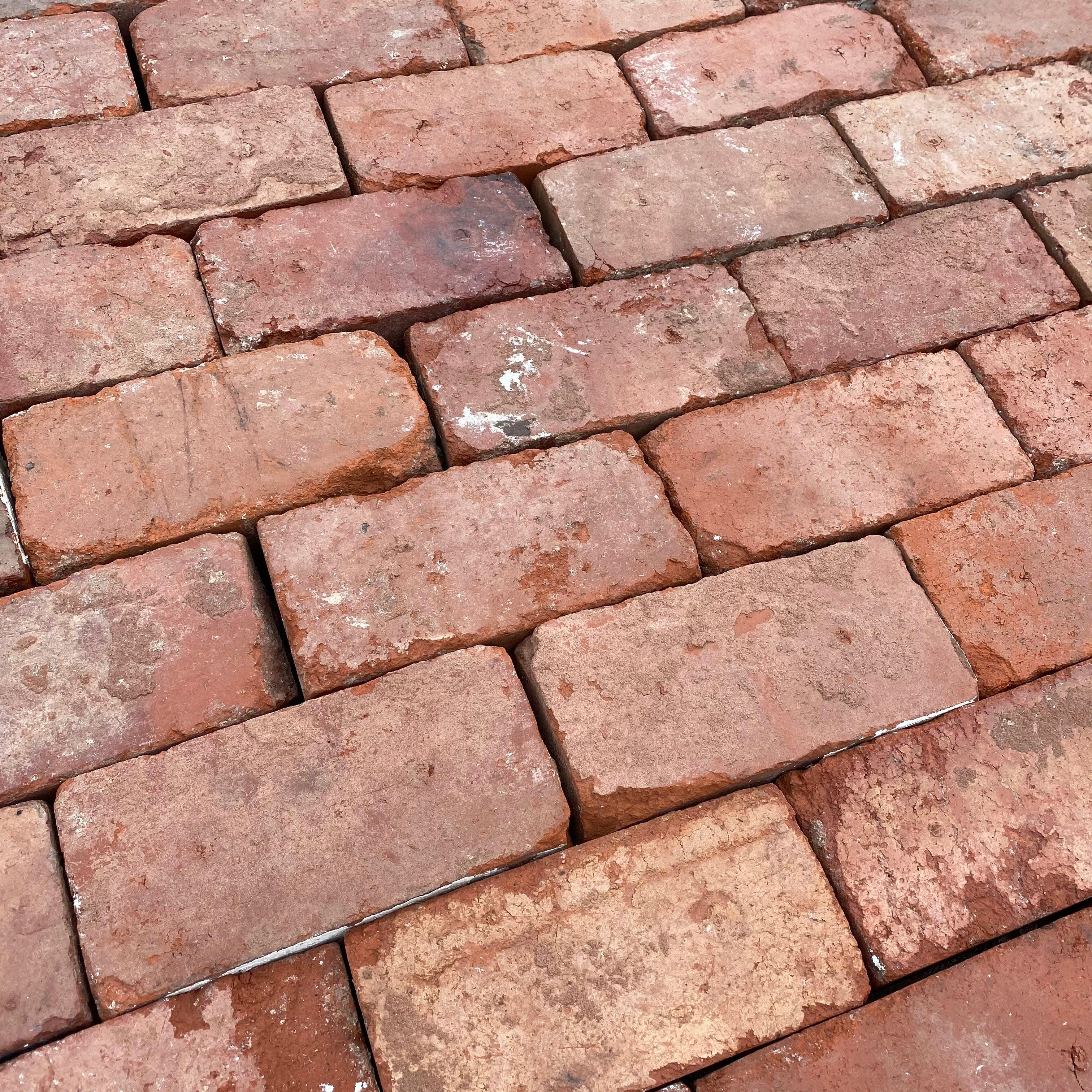 Reclaimed Red Tudor Paving Bricks | Garden Patio | Driveway Bricks ...