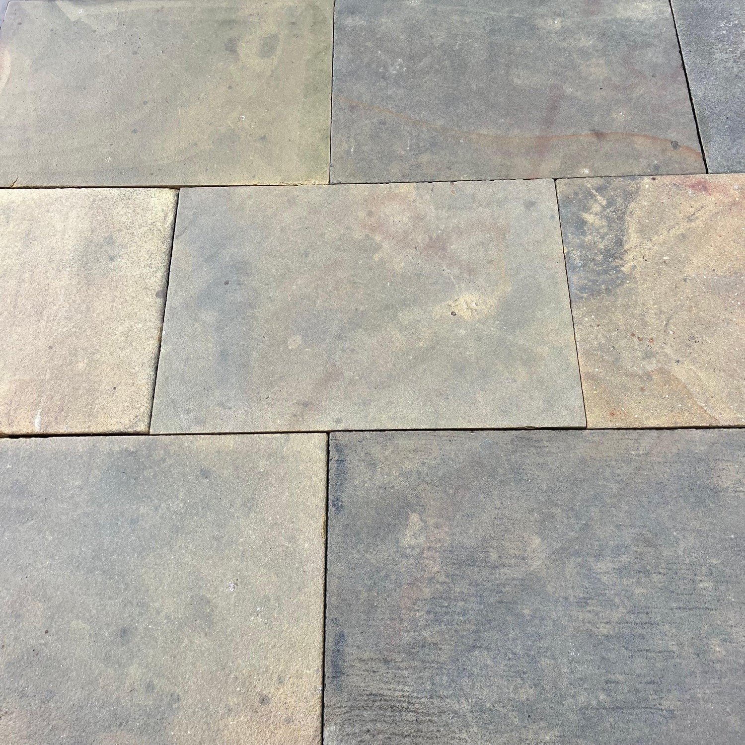Reclaimed Yorkshire Stone Paving Flag Stones – Reclaimed Brick Company