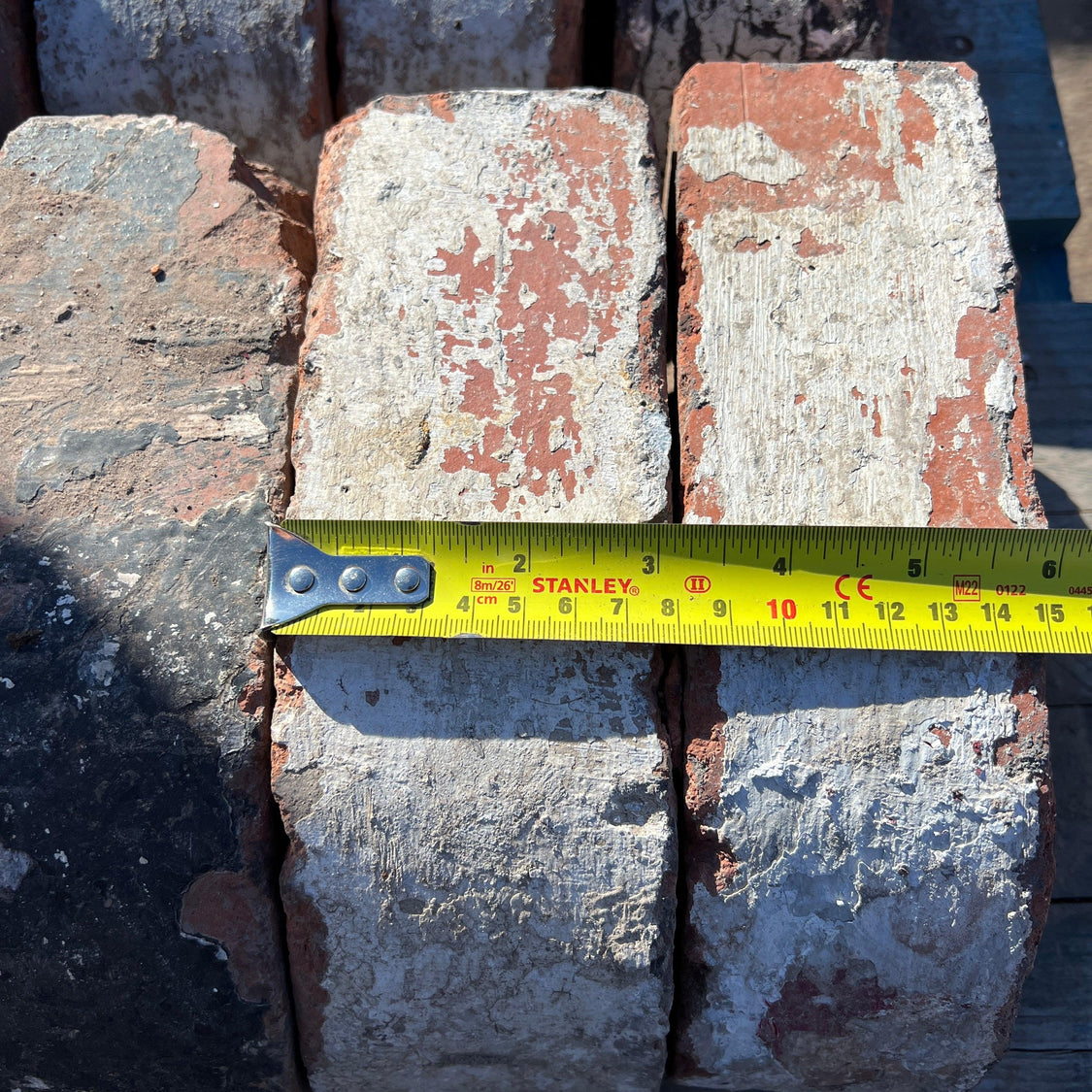 Reclaimed Single Calf Bullnose Bricks – Reclaimed Brick Company