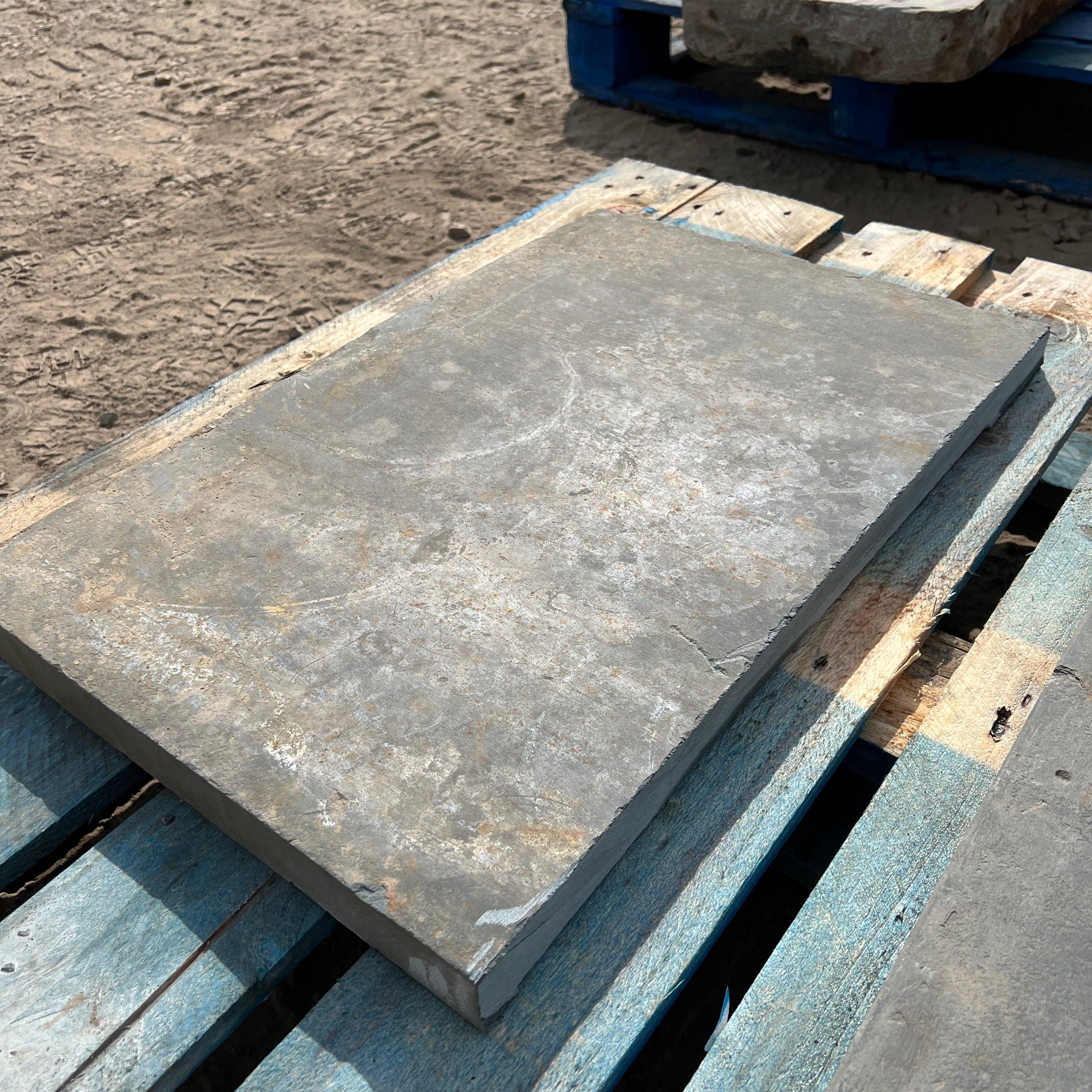 Reclaimed Slate Slab | Size 61cm x 38cm x 4cm – Reclaimed Brick Company