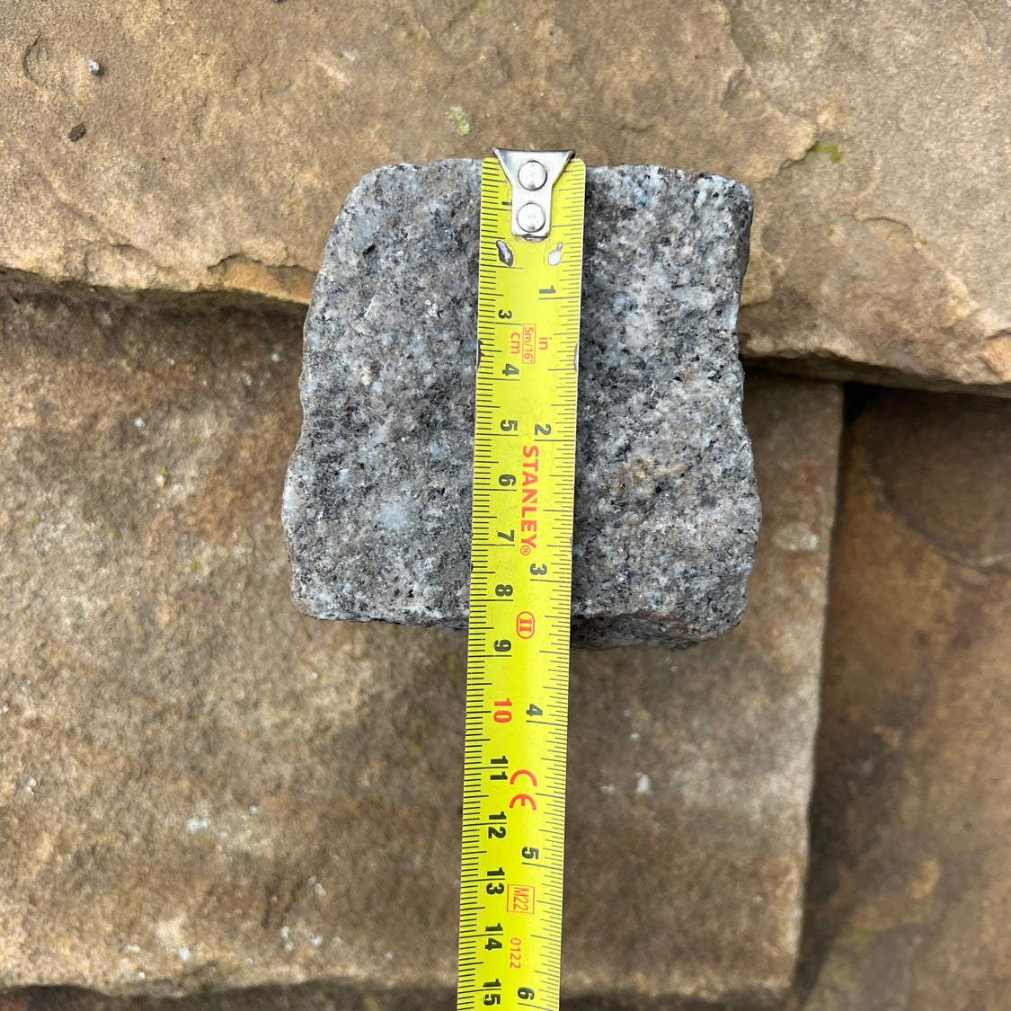 Reclaimed Small Stone 3" x 3" Granite Cobble Setts - Per Bag ...