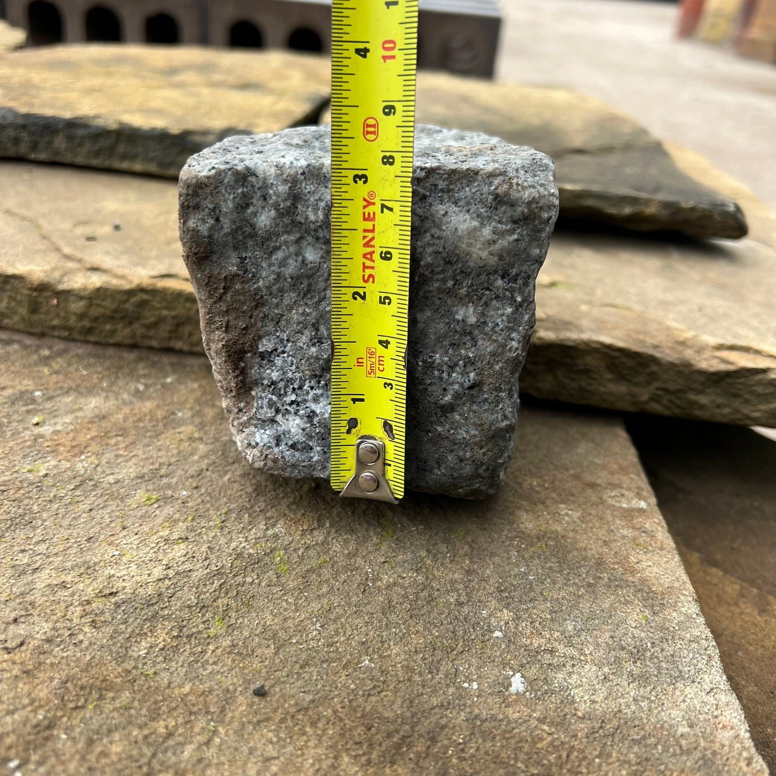 Reclaimed Small Stone 3" x 3" Granite Cobble Setts - Per Bag ...