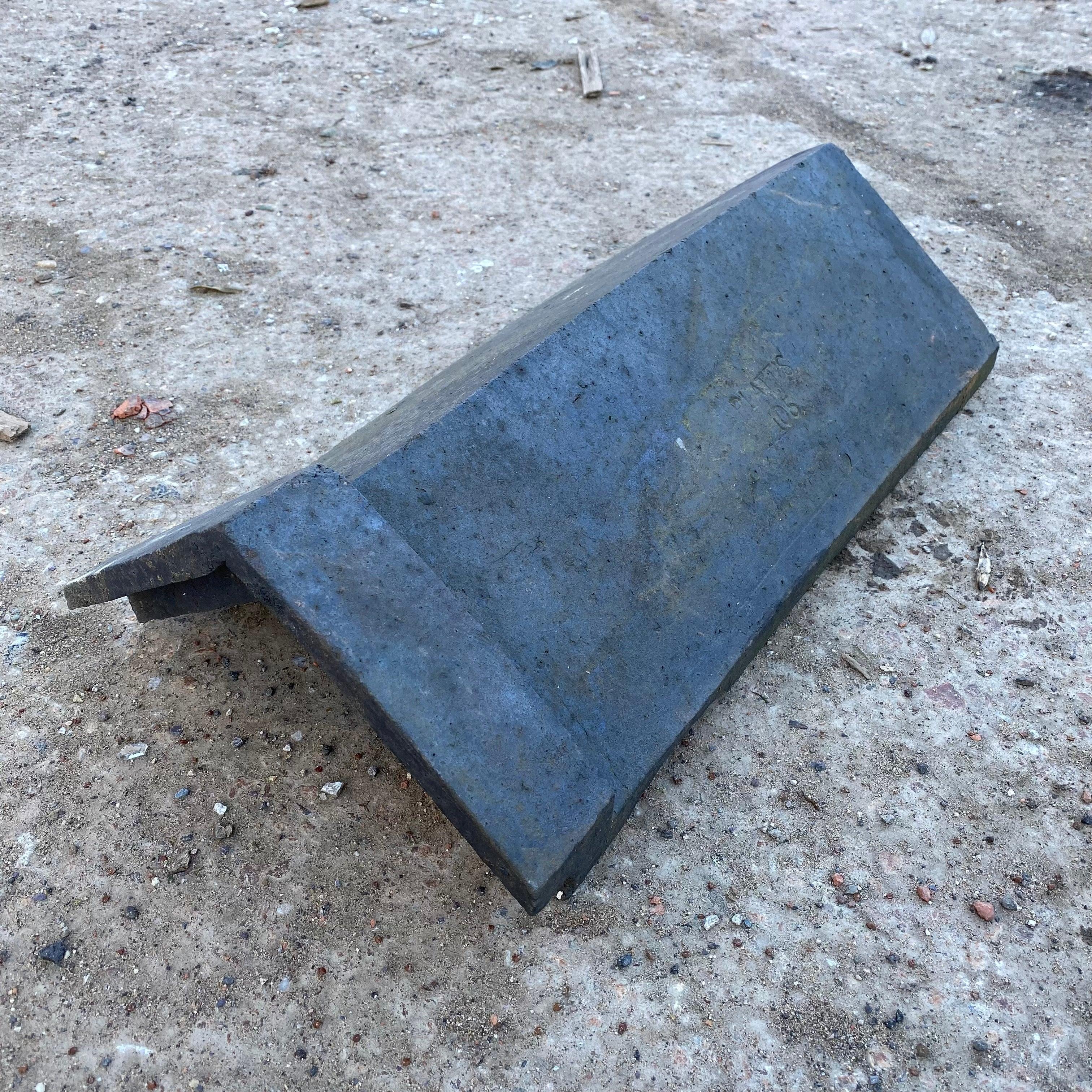 Reclaimed Staffordshire Blue Clay Ridge Tiles – Reclaimed Brick Company