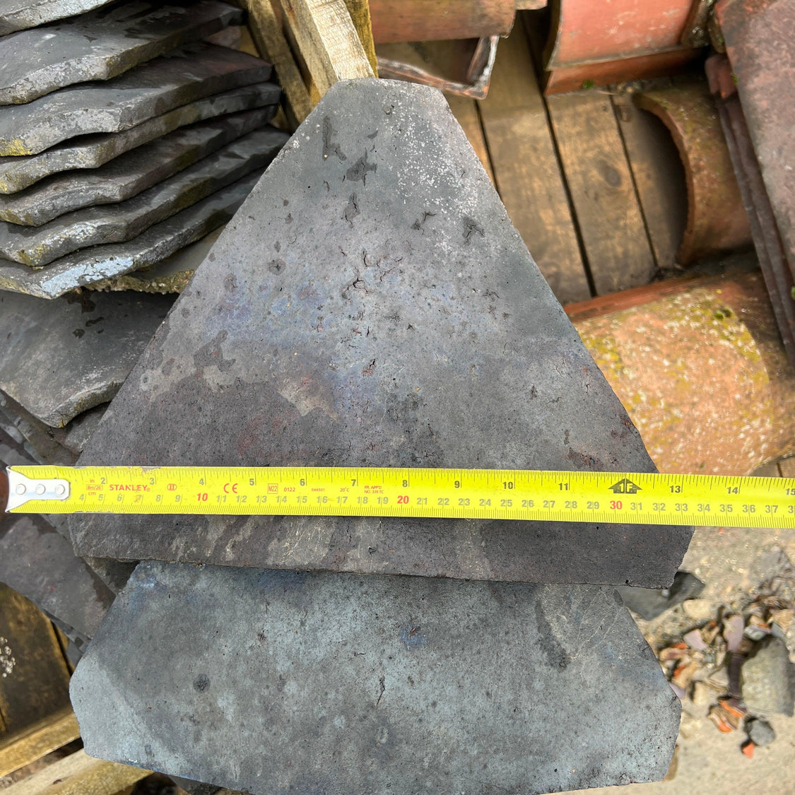Reclaimed Staffordshire Blue Clay Valley Roof Tiles – Reclaimed Brick ...
