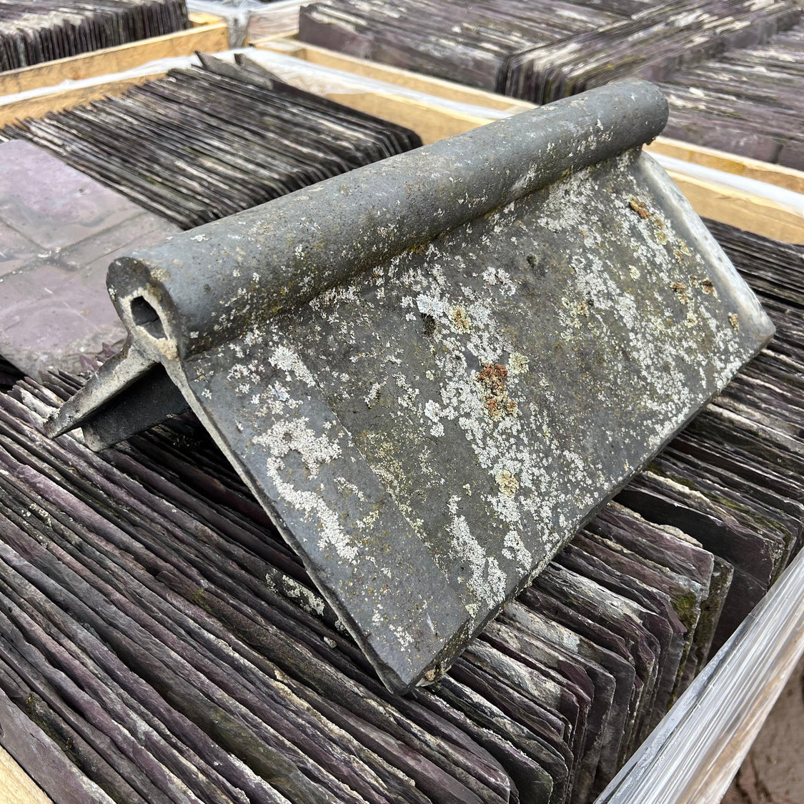 Reclaimed Roof Ridge Tiles | Reclamation Yard Roofing Supplies UK ...