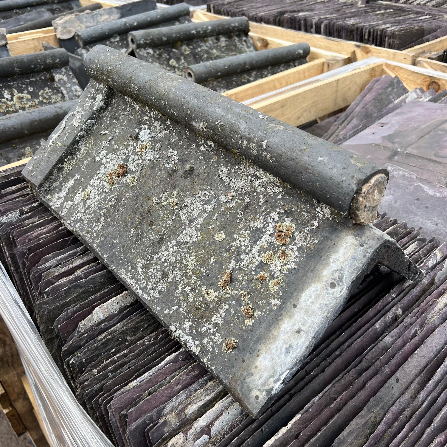 Reclaimed Roof Ridge Tiles | Roofing Reclamation Yard – Reclaimed Brick ...