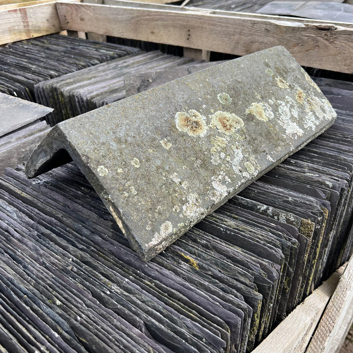 Reclaimed Roof Ridge Tiles | Reclamation Yard Roofing Supplies UK ...
