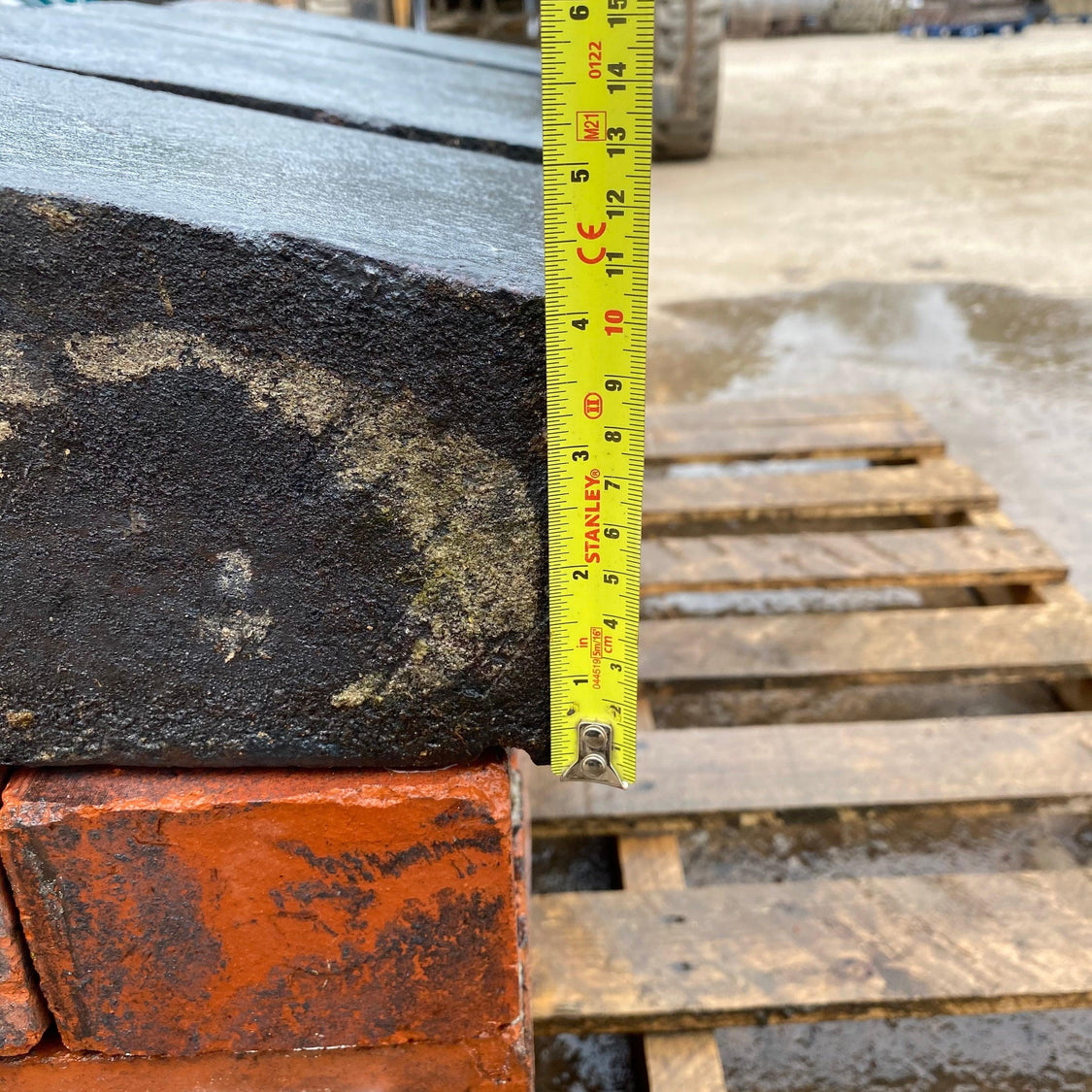 Reclaimed Staffordshire Blue Wall Coping Bricks | Reclaim Bricks ...