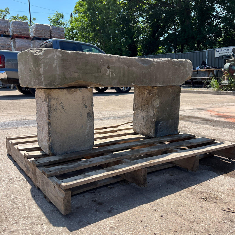 Reclaimed Stone Bench Seat – Reclaimed Brick Company
