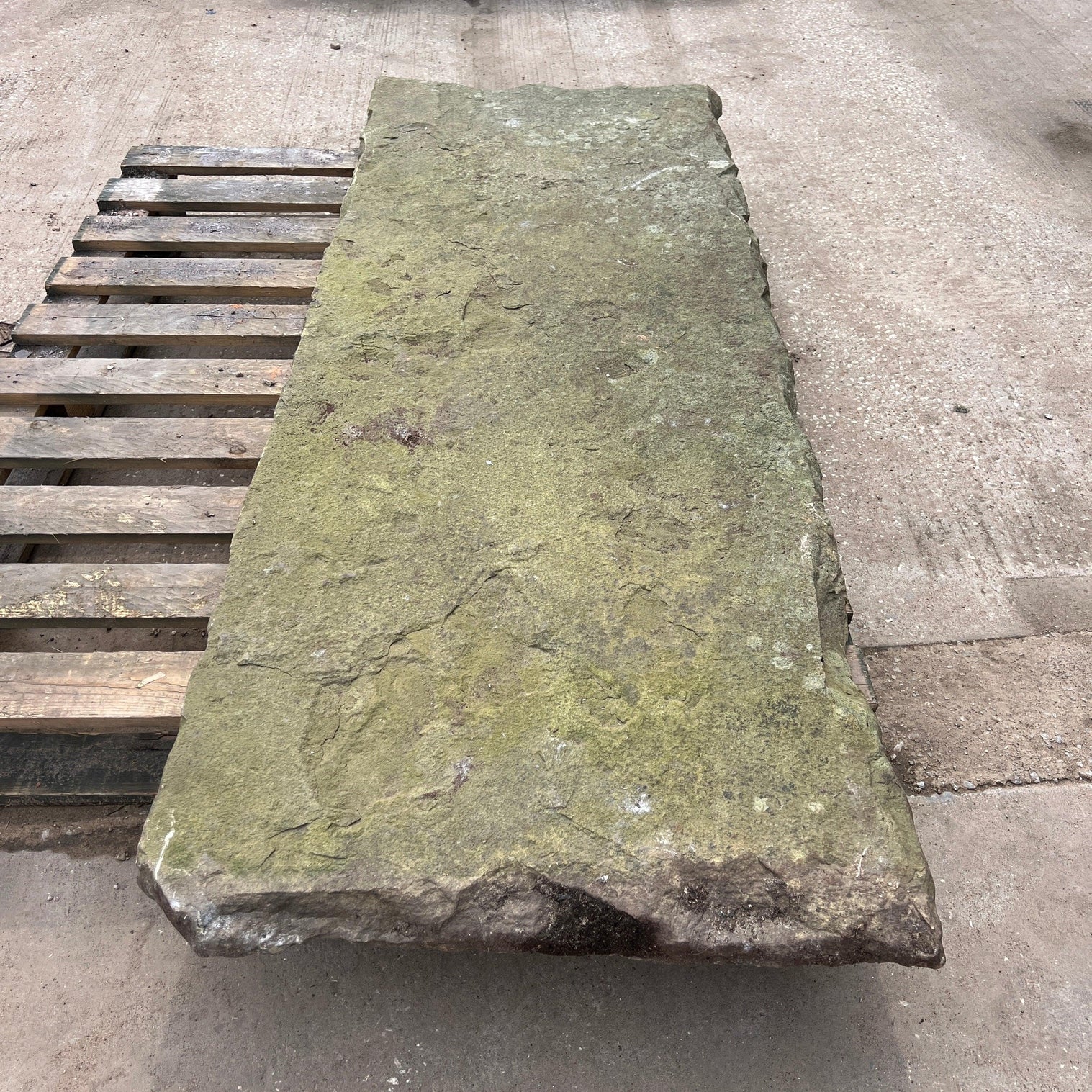 Reclaimed Stone Fire Place Hearth | Stone Slab | Stone Step – Reclaimed ...