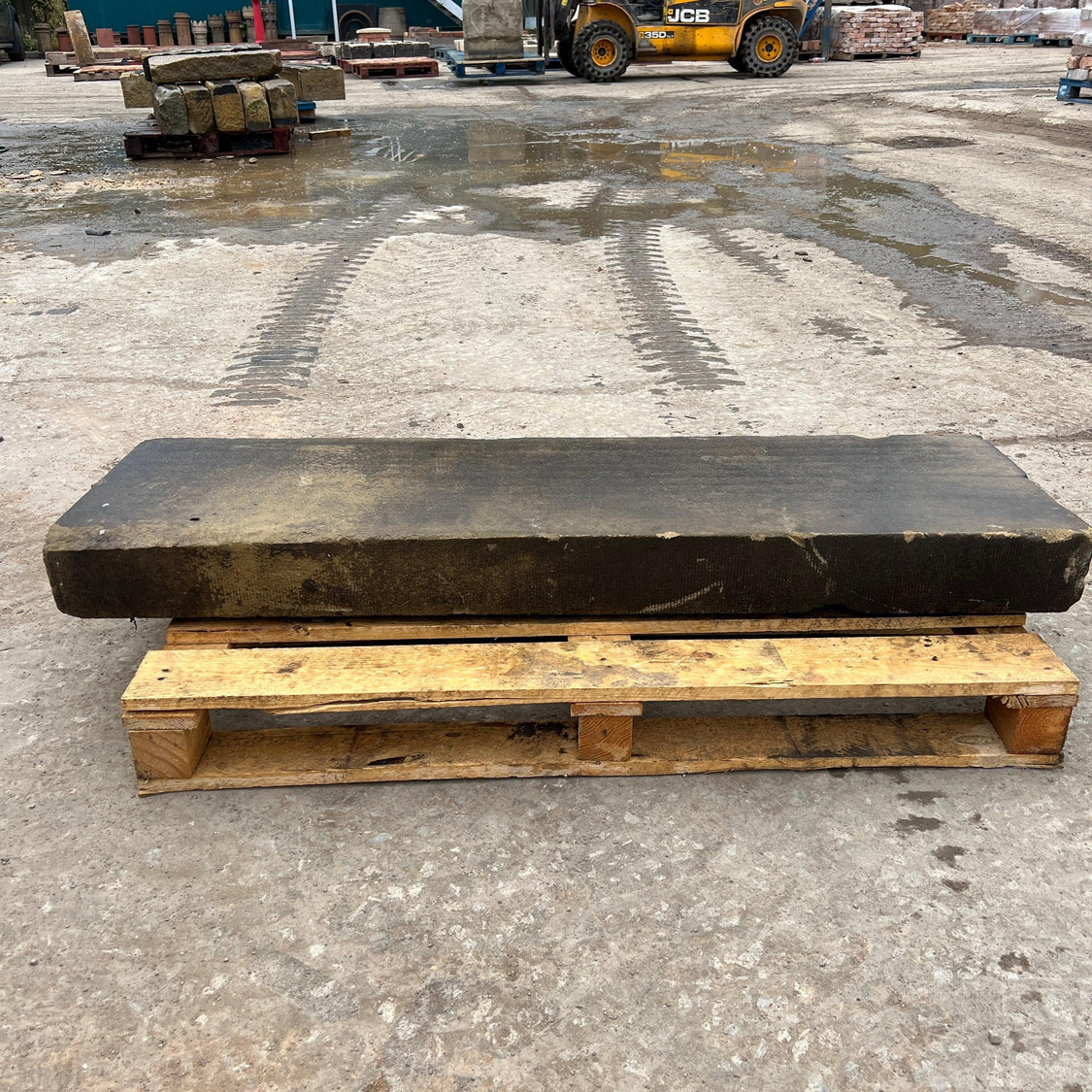 Reclaimed Stone Lintel | Size - 142cm x 43cm x 10cm/12cm – Reclaimed ...