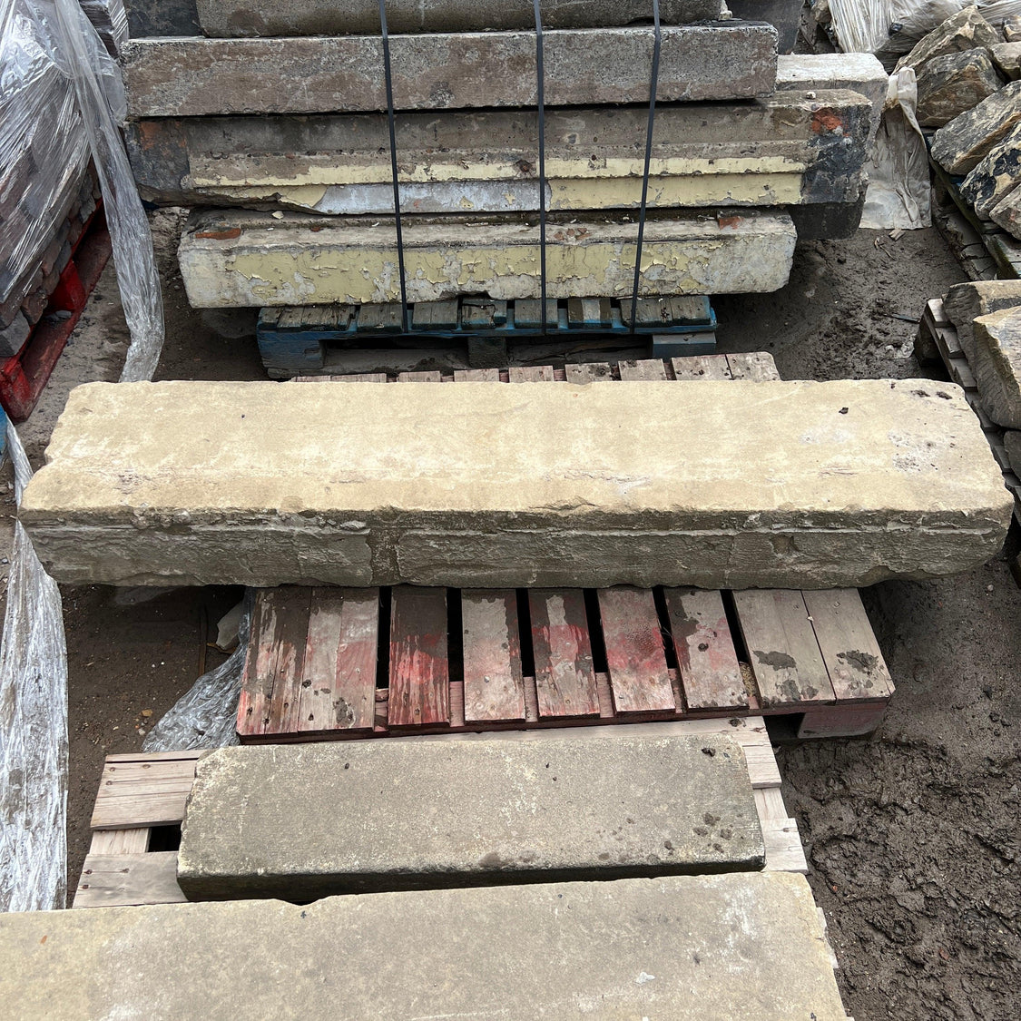 Reclaimed Stone Lintel / Step – Reclaimed Brick Company