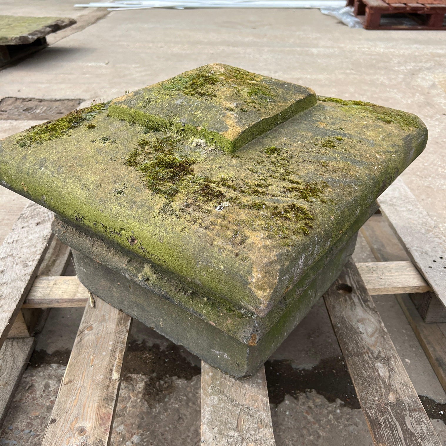 Reclaimed Stone Pillar Cap | Stone Caps | Reclaim Stone – Reclaimed ...