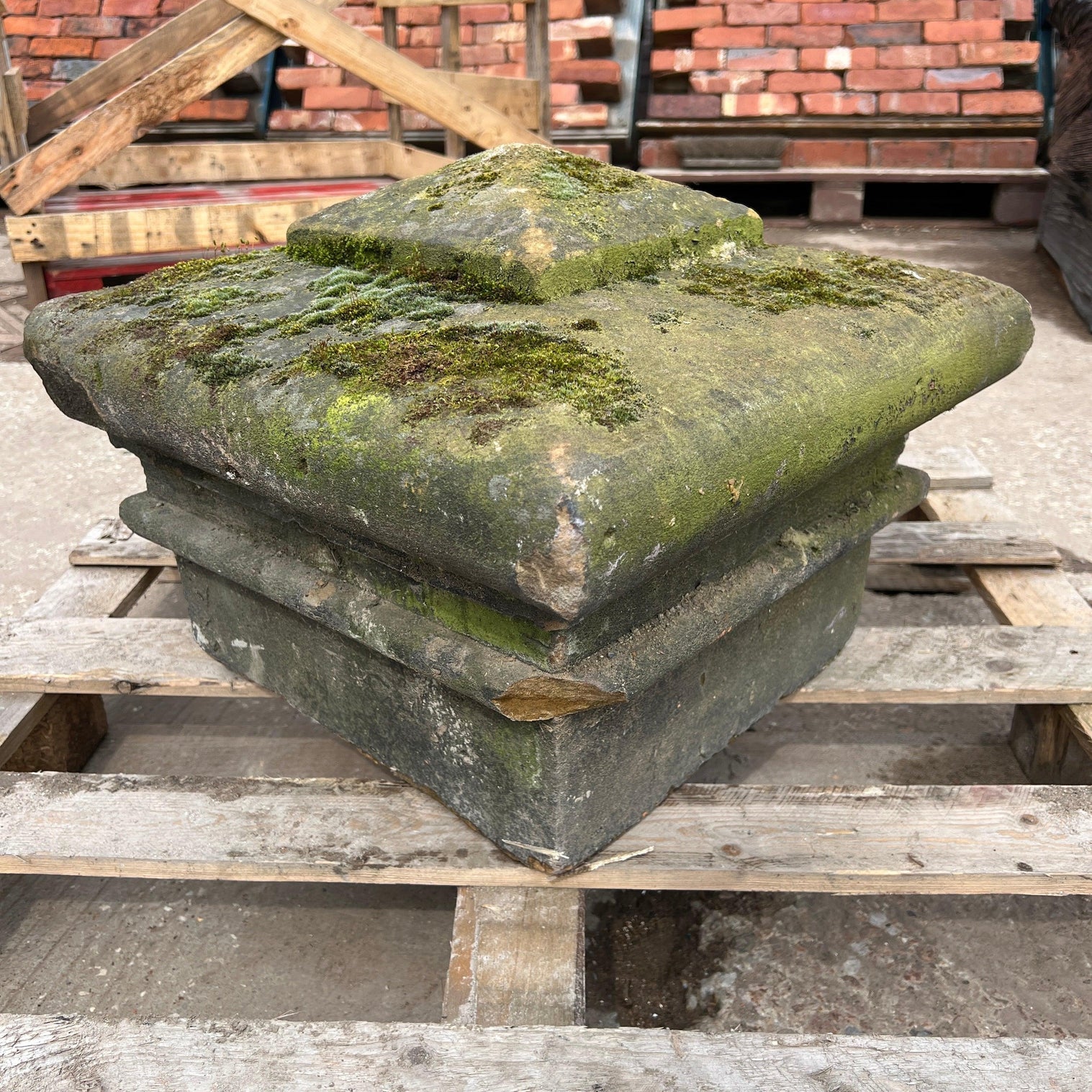 Reclaimed Stone Pillar Cap | Stone Caps | Reclaim Stone – Reclaimed ...