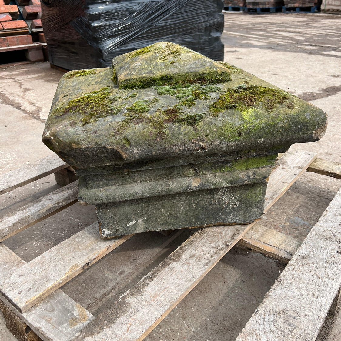 Reclaimed Stone Pillar Cap | Stone Caps | Reclaim Stone – Reclaimed ...