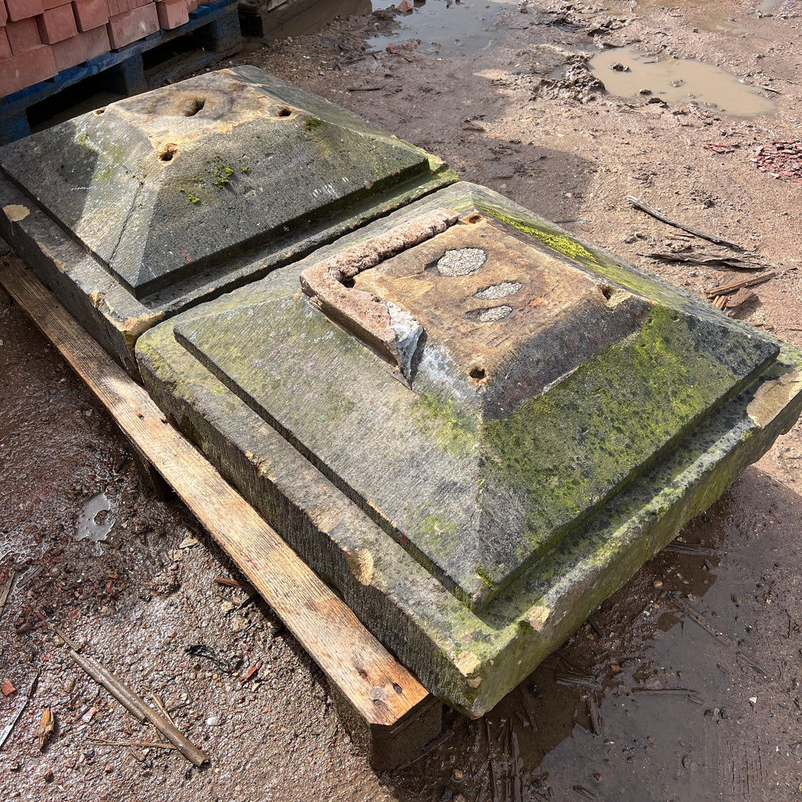 Reclaimed Stone Pillar Caps | Stone Caps | Pillar Caps | Reclaim Stone ...