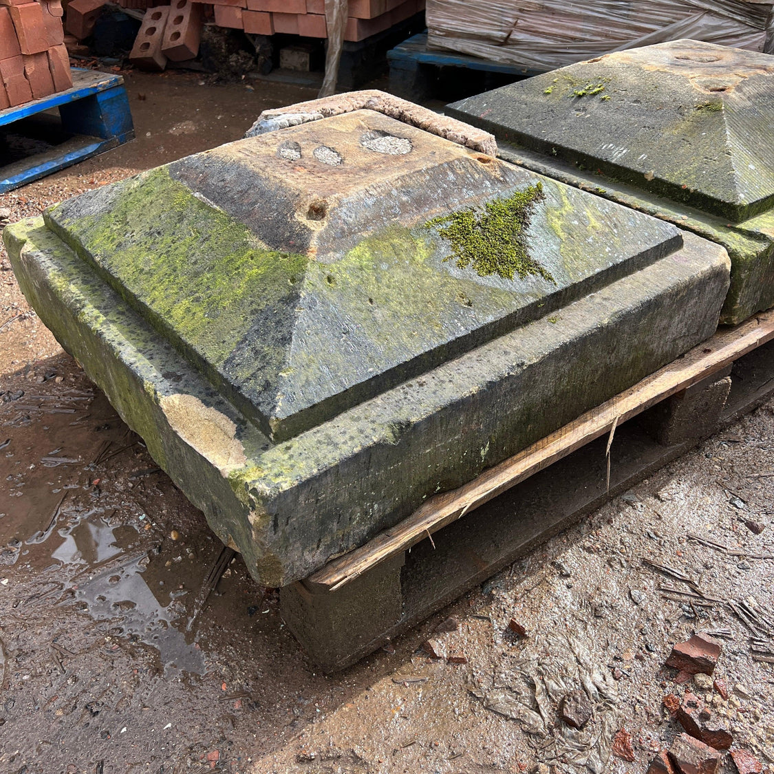 Reclaimed Stone Pillar Caps | Stone Caps | Pillar Caps | Reclaim Stone ...