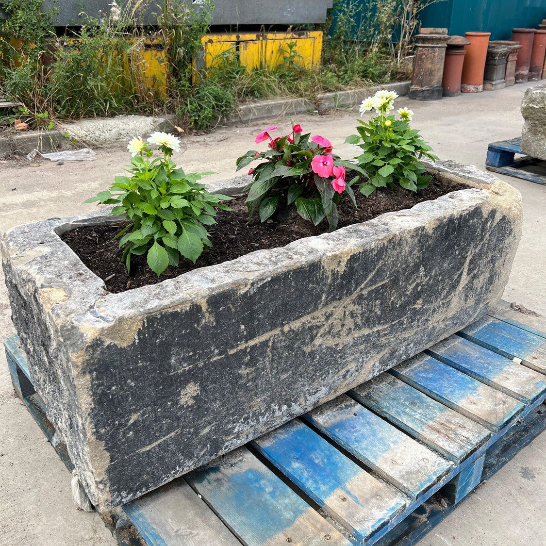 Reclaimed Stone Trough / Planter - No. 1 – Reclaimed Brick Company