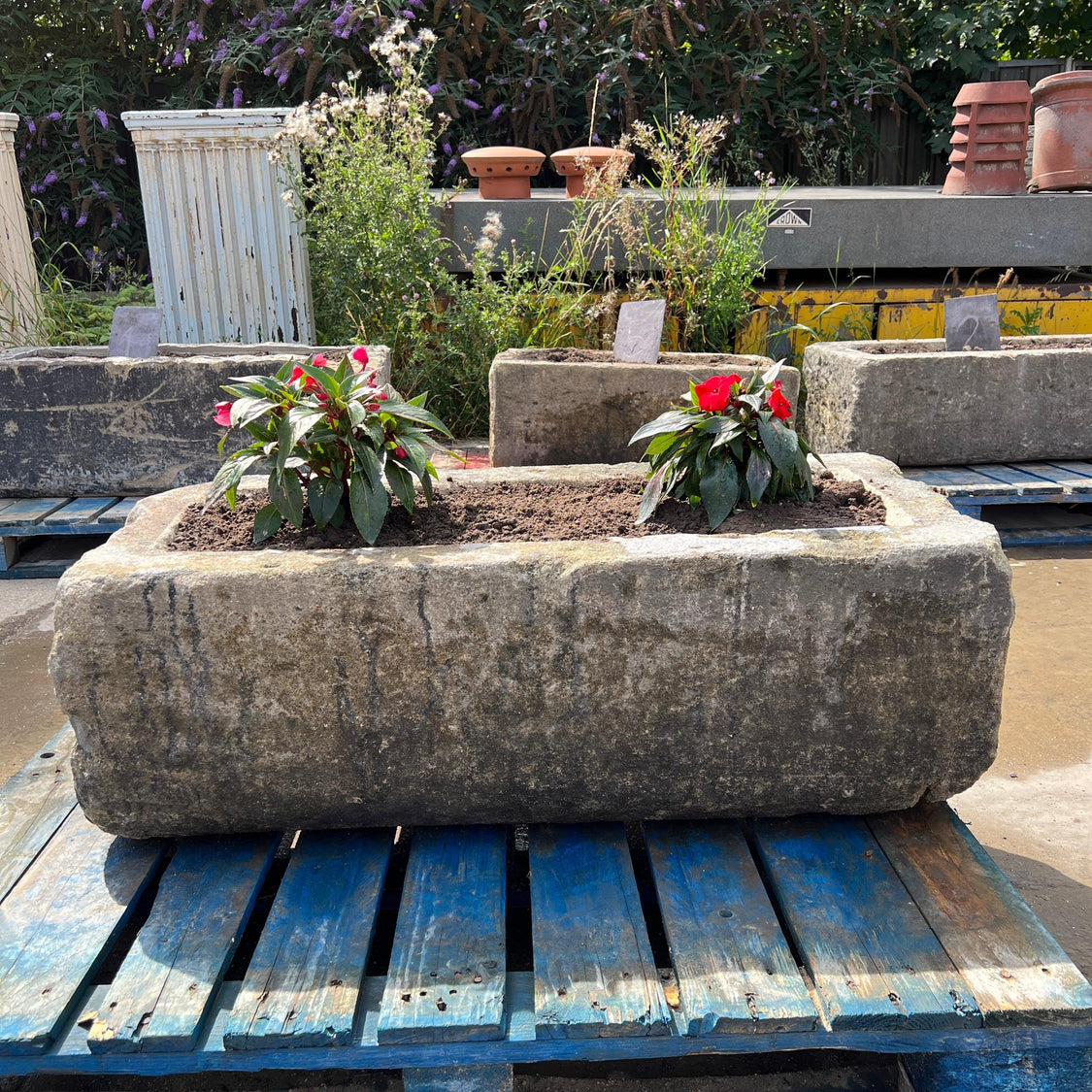 Reclaimed Stone Trough / Planter - No.11 – Reclaimed Brick Company