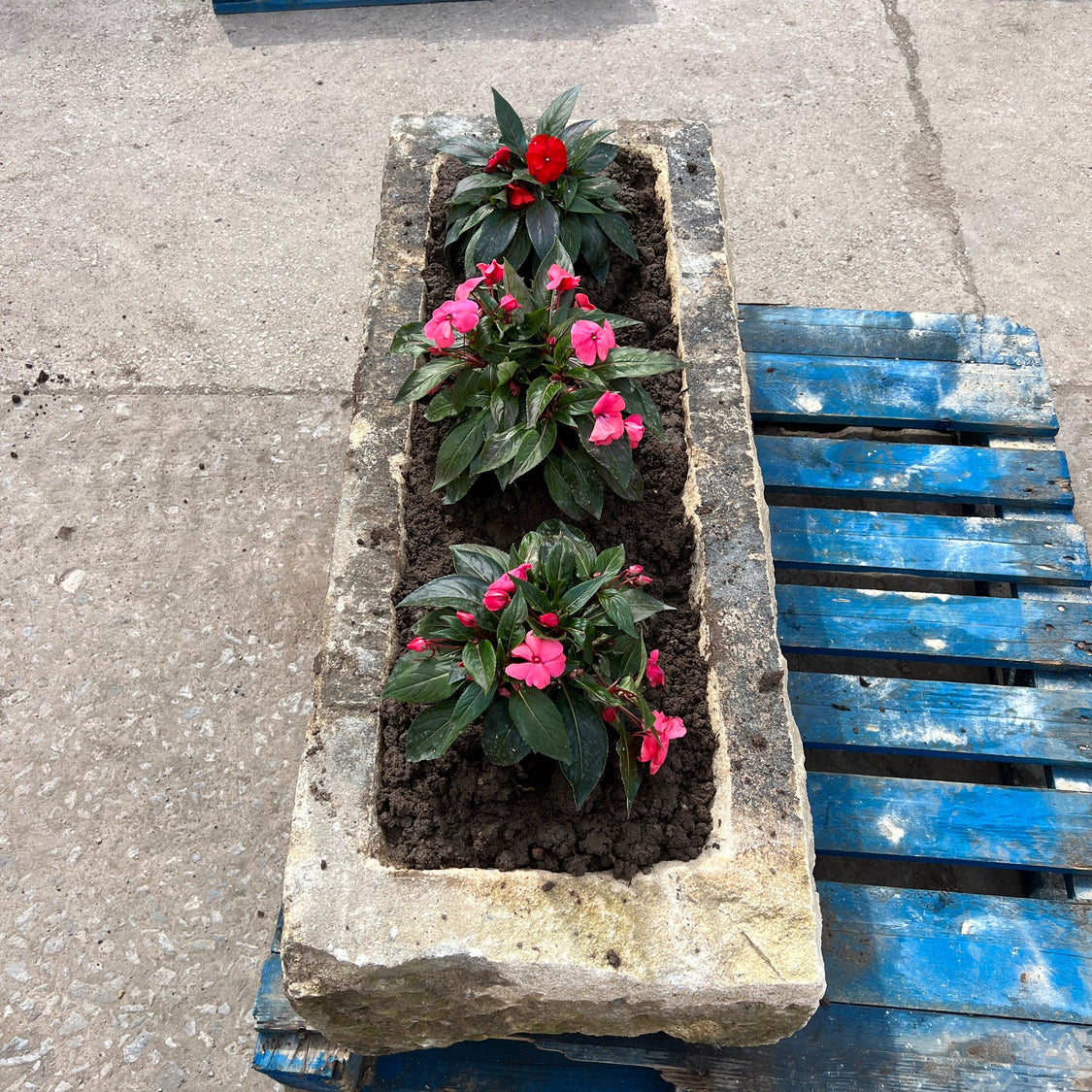Reclaimed Stone Trough / Planter - No.18 – Reclaimed Brick Company