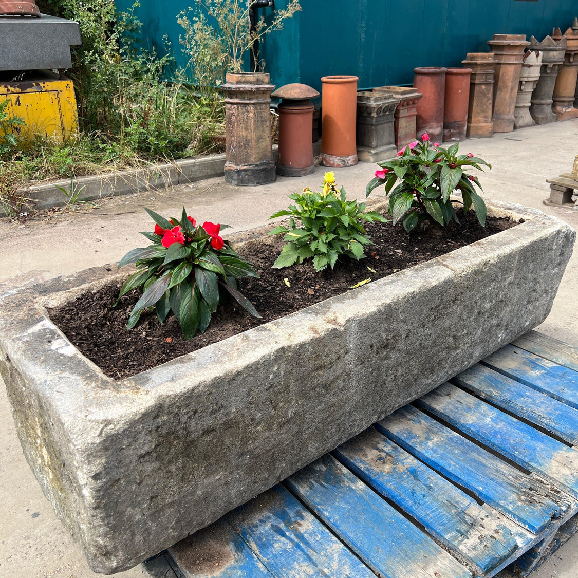 Reclaimed Stone Trough / Planter - No. 2 – Reclaimed Brick Company