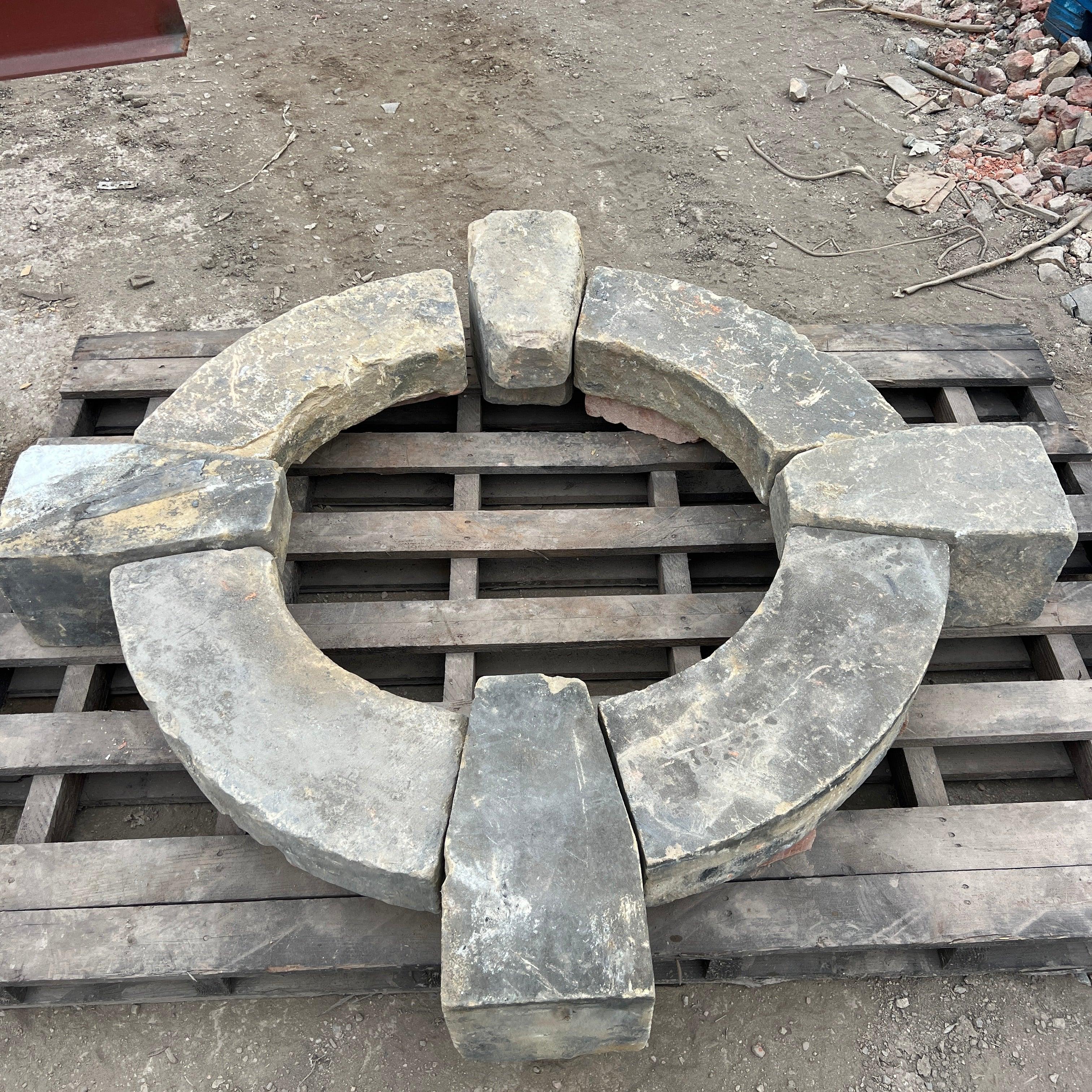 Reclaimed Stone Window Circle – Reclaimed Brick Company