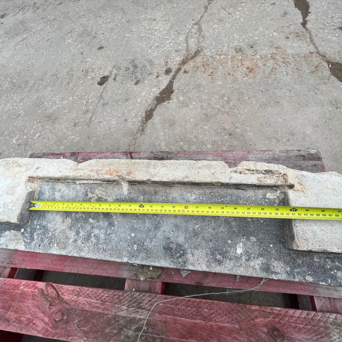 Reclaimed Stone Window Sill | Stone Sill | Size: 910mm x 235mm x 135mm ...