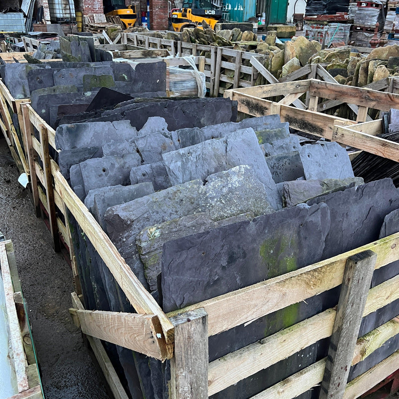 Reclaimed Tonner Welsh Slate - Job Lot | Roofing Supplies | Roof Slate ...