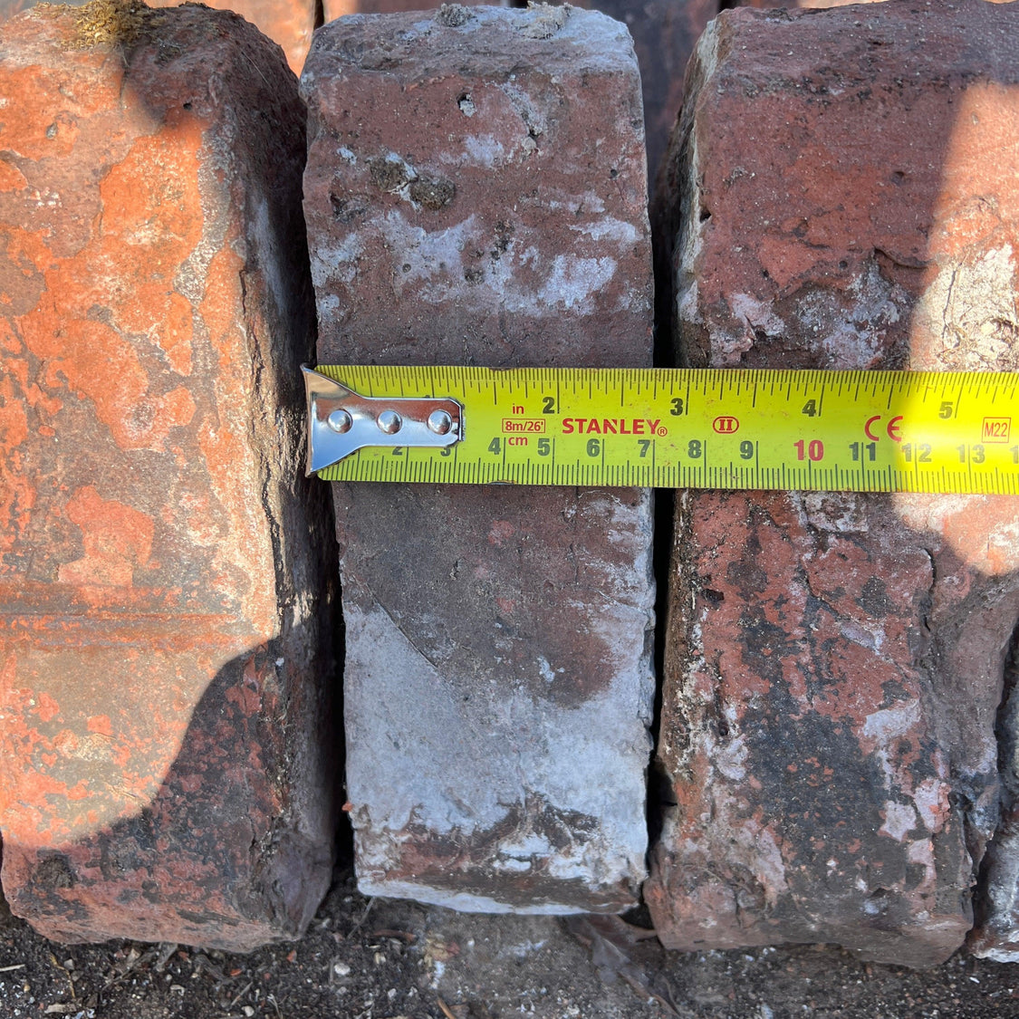 Reclaimed Triangle Wall Coping Handmade Bricks - Job Lot – Reclaimed ...