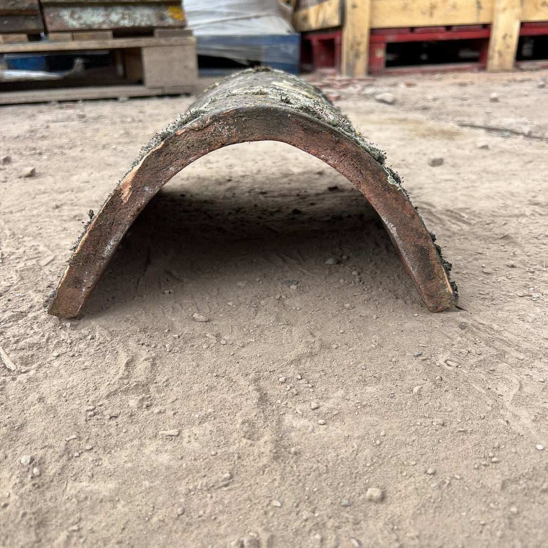 Reclaimed Weathered Hogback Clay Ridge Roof Tile | Roofing Supplies ...