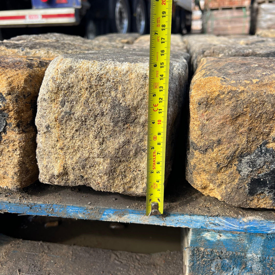 Reclaimed Weathered Punch Face Building Stone – Reclaimed Brick Company