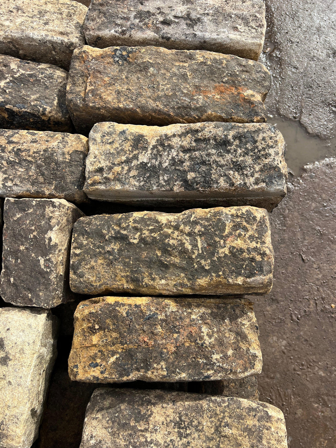 Reclaimed Weathered Punch Face Building Stone – Reclaimed Brick Company