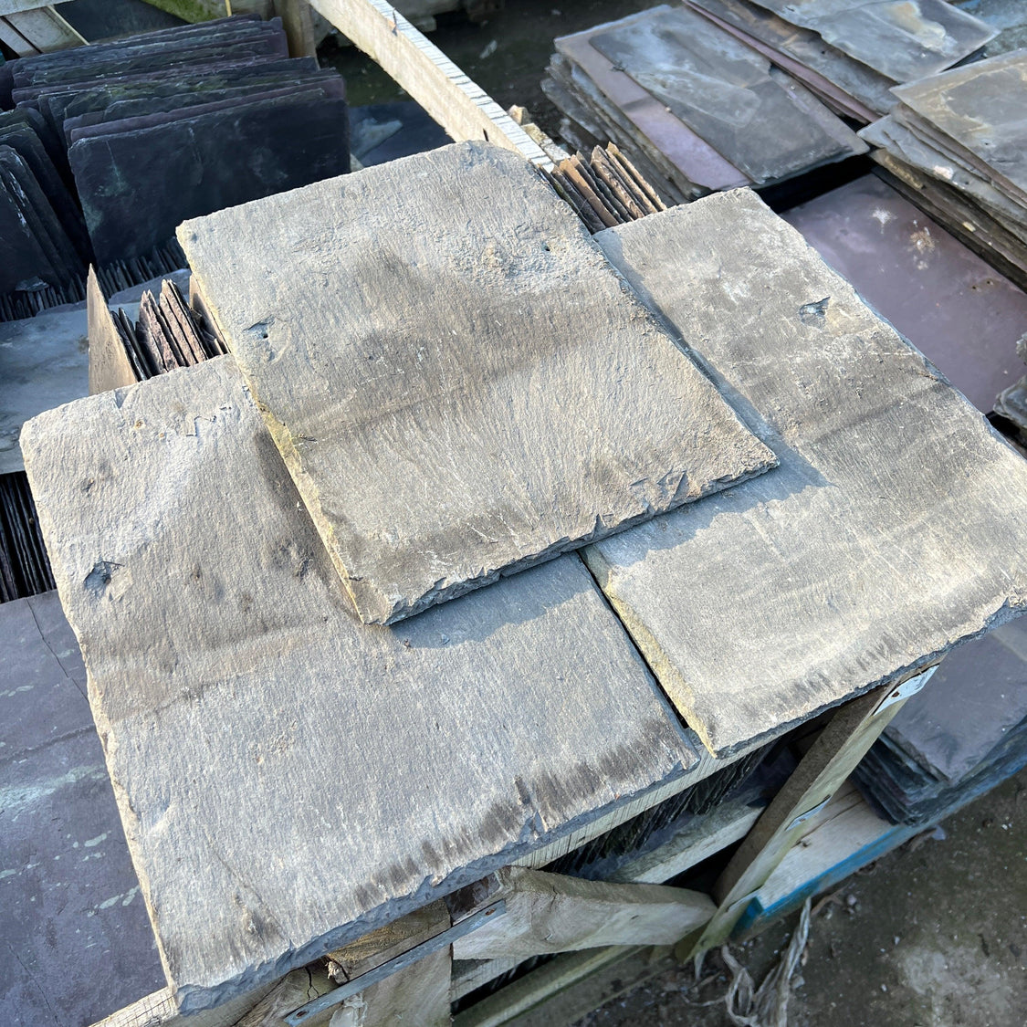 Reclaimed Welsh Blue 14” x 10” Slates | Welsh Slate | Blue Welsh Slate ...