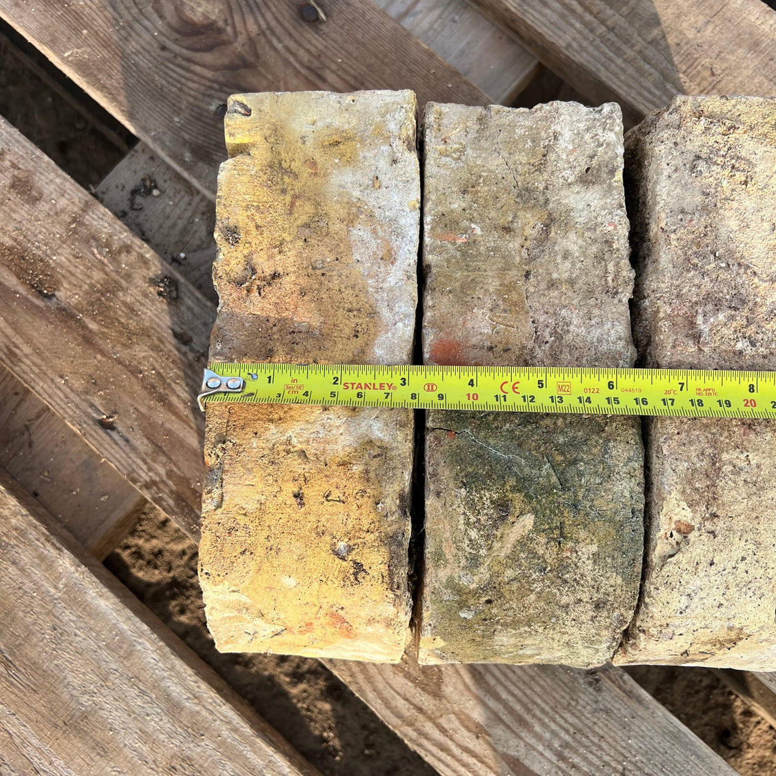Reclaimed Yellow Handmade Single Bullnose Bricks – Reclaimed Brick Company