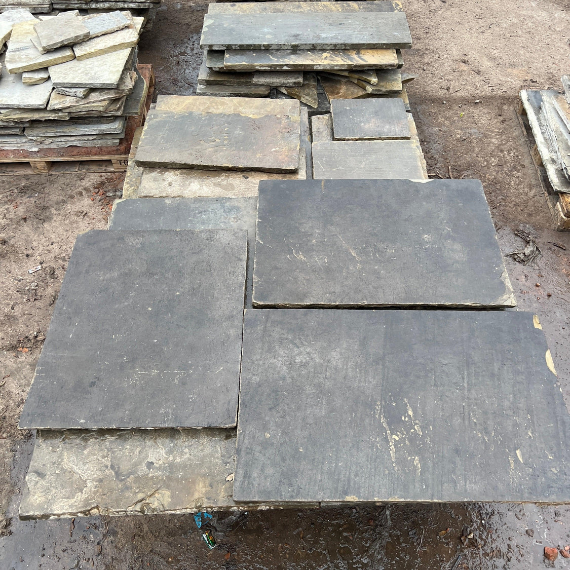Reclaimed York Stone Paving Flag Stone – Reclaimed Brick Company