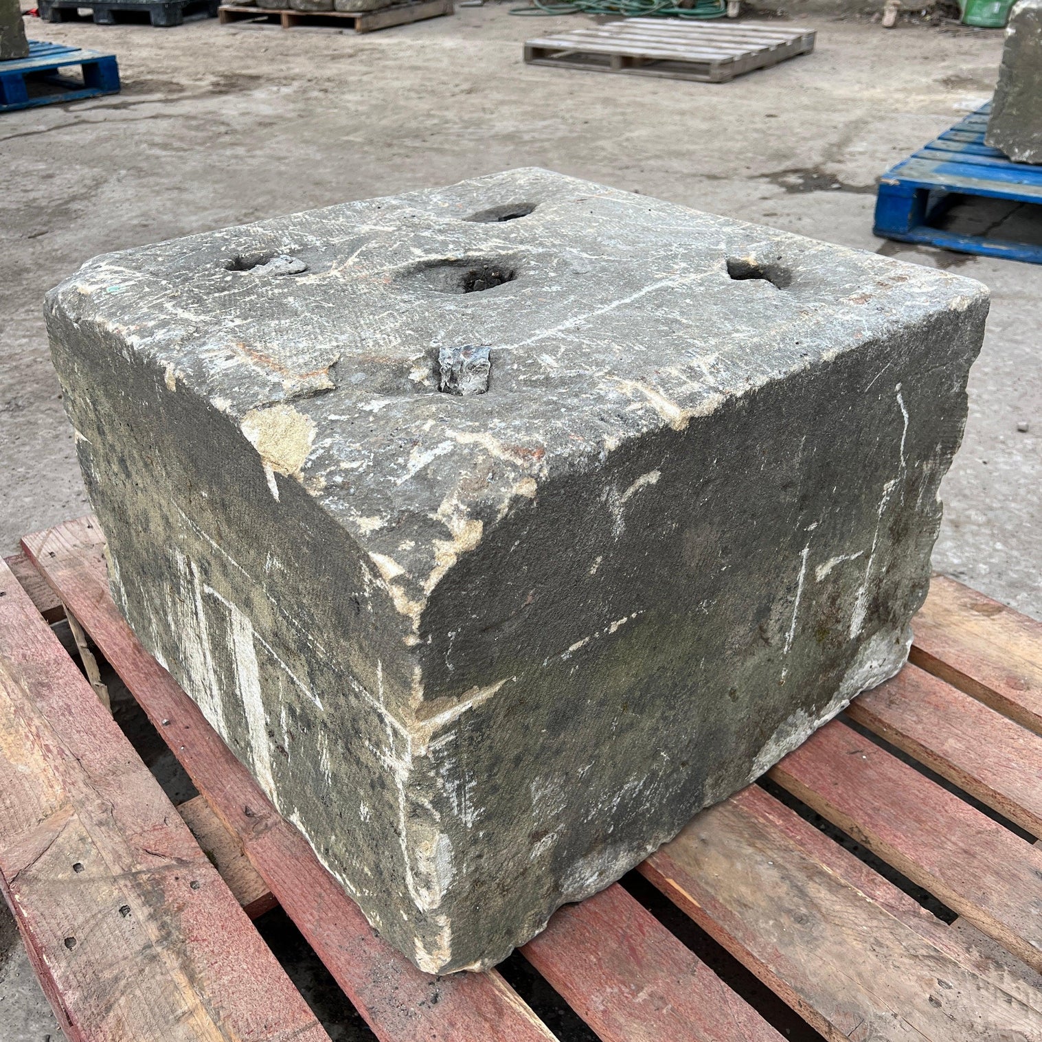Reclaimed York Stone Statue Plinth | York Stone | Reclaim Stone ...