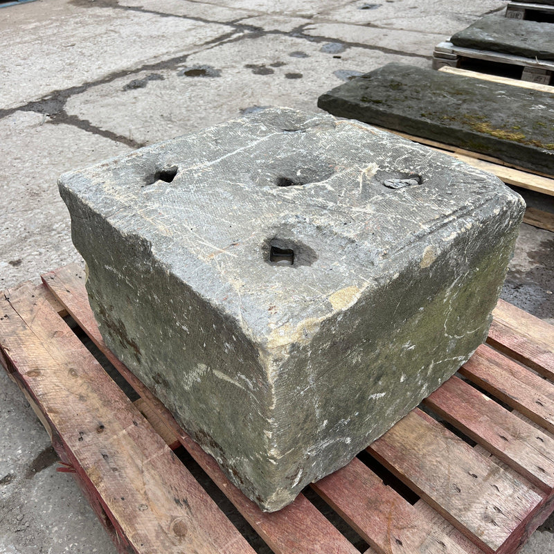 Reclaimed York Stone Statue Plinth | York Stone | Reclaim Stone ...