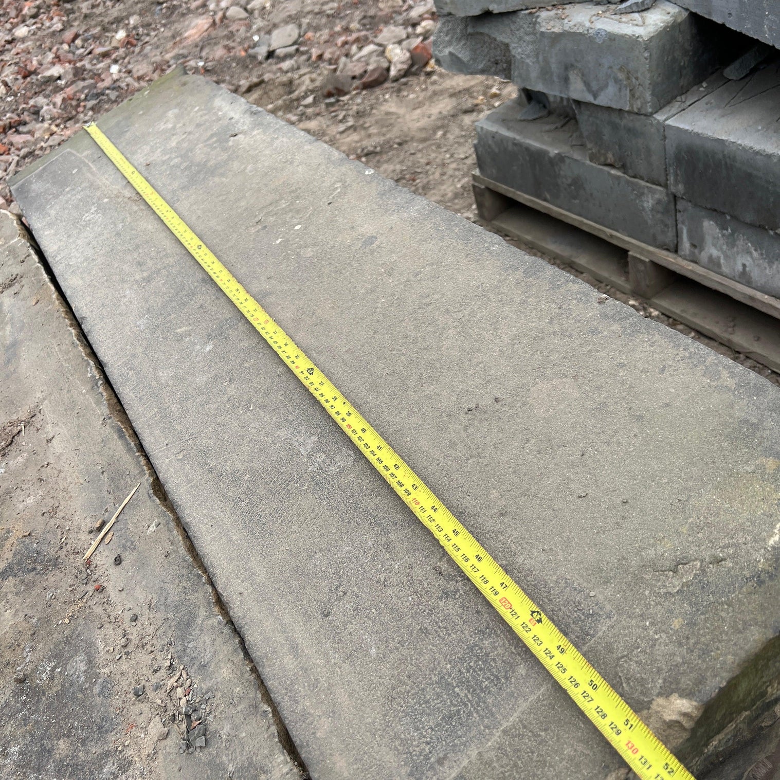 Reclaimed Yorkshire Stone Angled Wall Coping – Reclaimed Brick Company