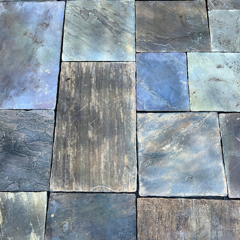 Reconstituted York Stone Paving Flag Stones – Reclaimed Brick Company