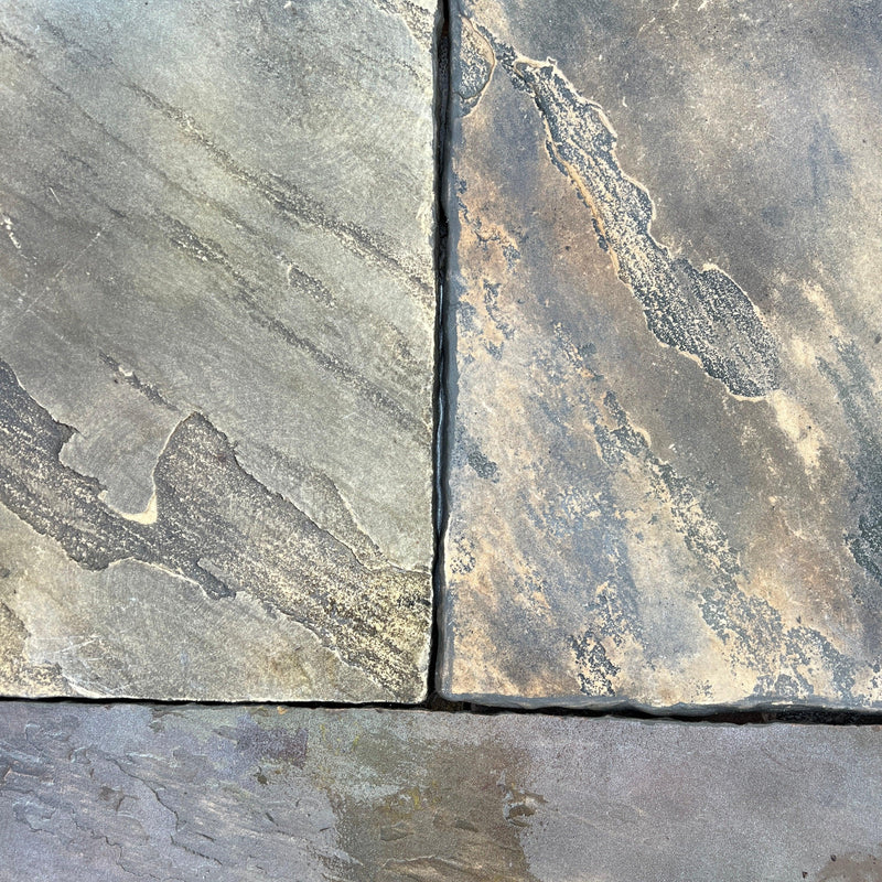 Reconstituted York Stone Paving Flag Stones – Reclaimed Brick Company
