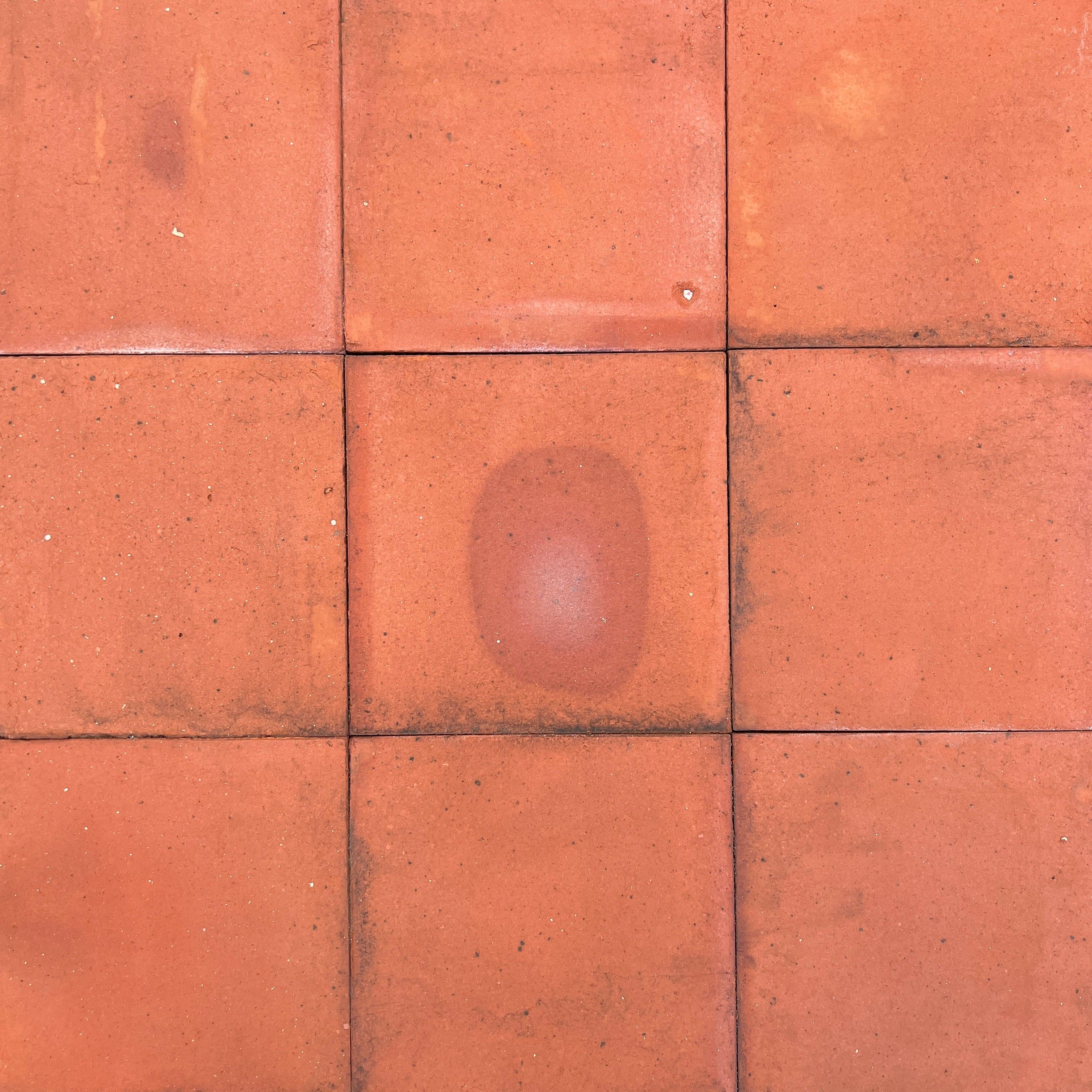 Red Quarry Tiles - 6” x 6” – Reclaimed Brick Company