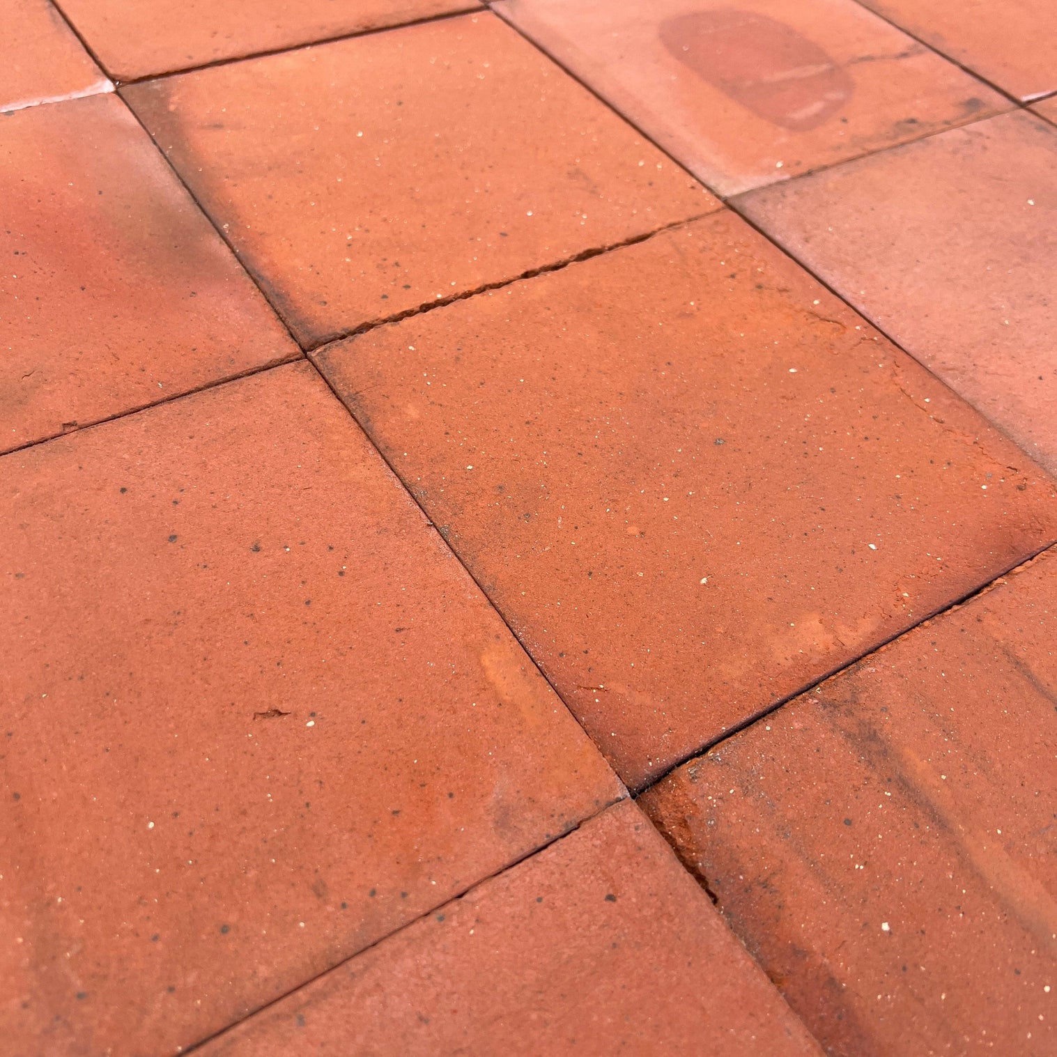 Red Quarry Tiles - 6” x 6” – Reclaimed Brick Company