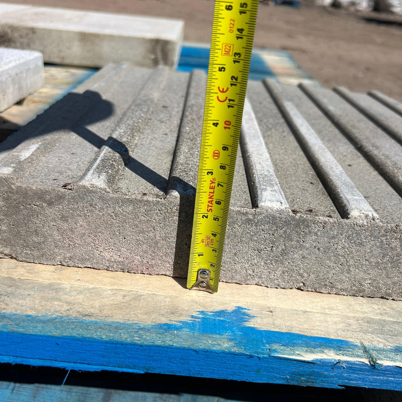 Tobermore Hazard Warning Grey Paving Slabs – Reclaimed Brick Company